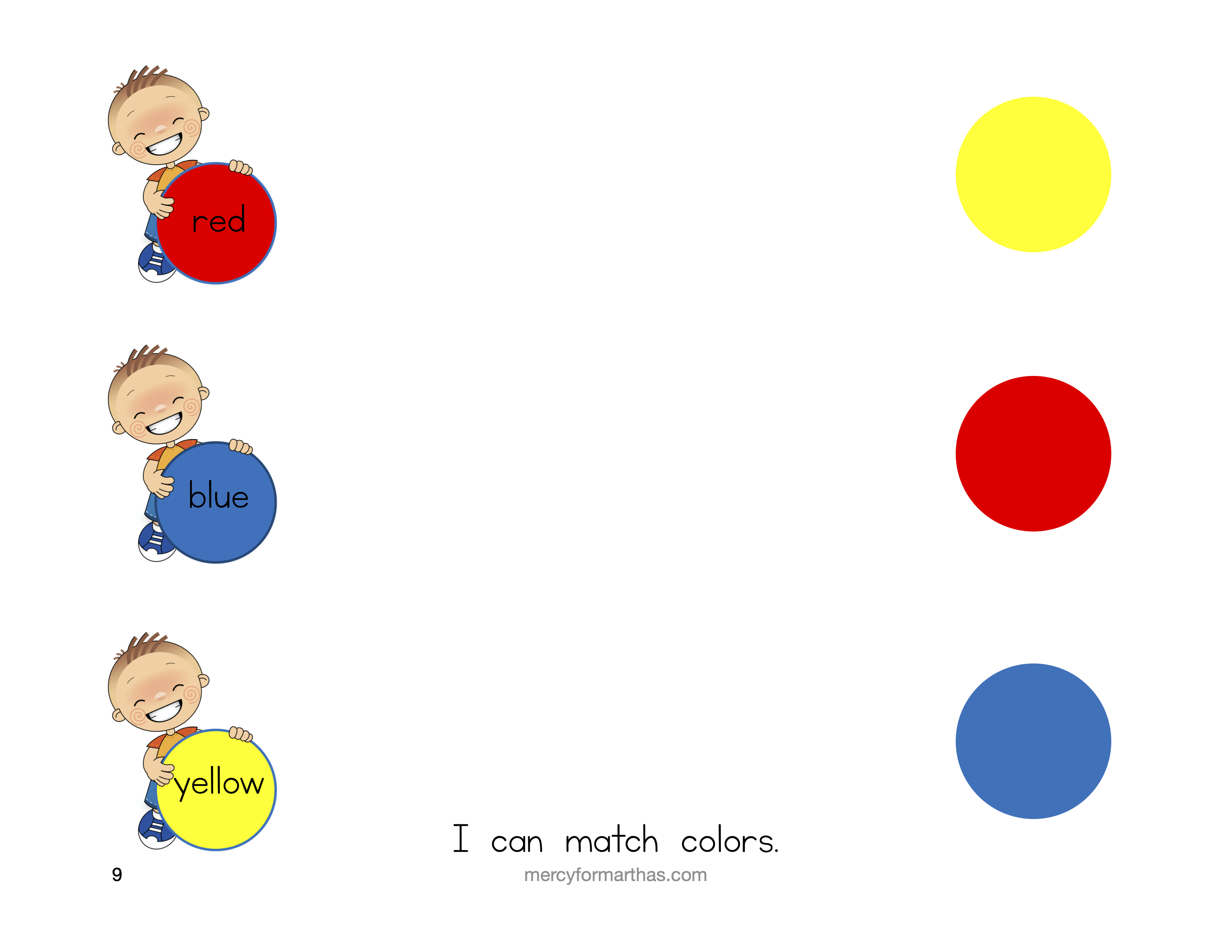 Let’s Learn Colors! Montessori-inspired worksheets for Preschoolers ...