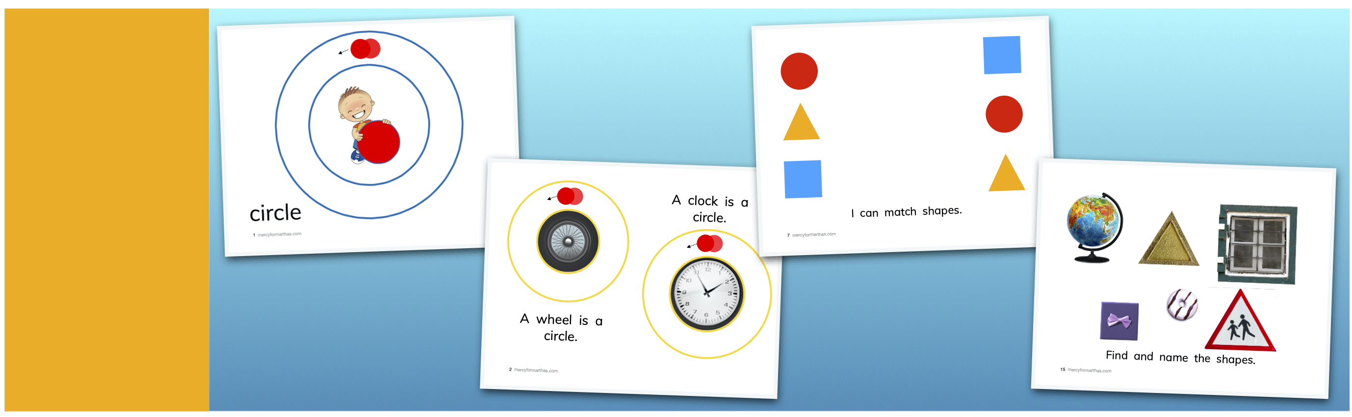 Let’s Learn Shapes! More Montessori-Inspired Worksheets for ...