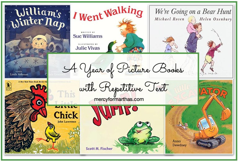 A Year of Picture Books with Repetitive Text – Mercy for Marthas