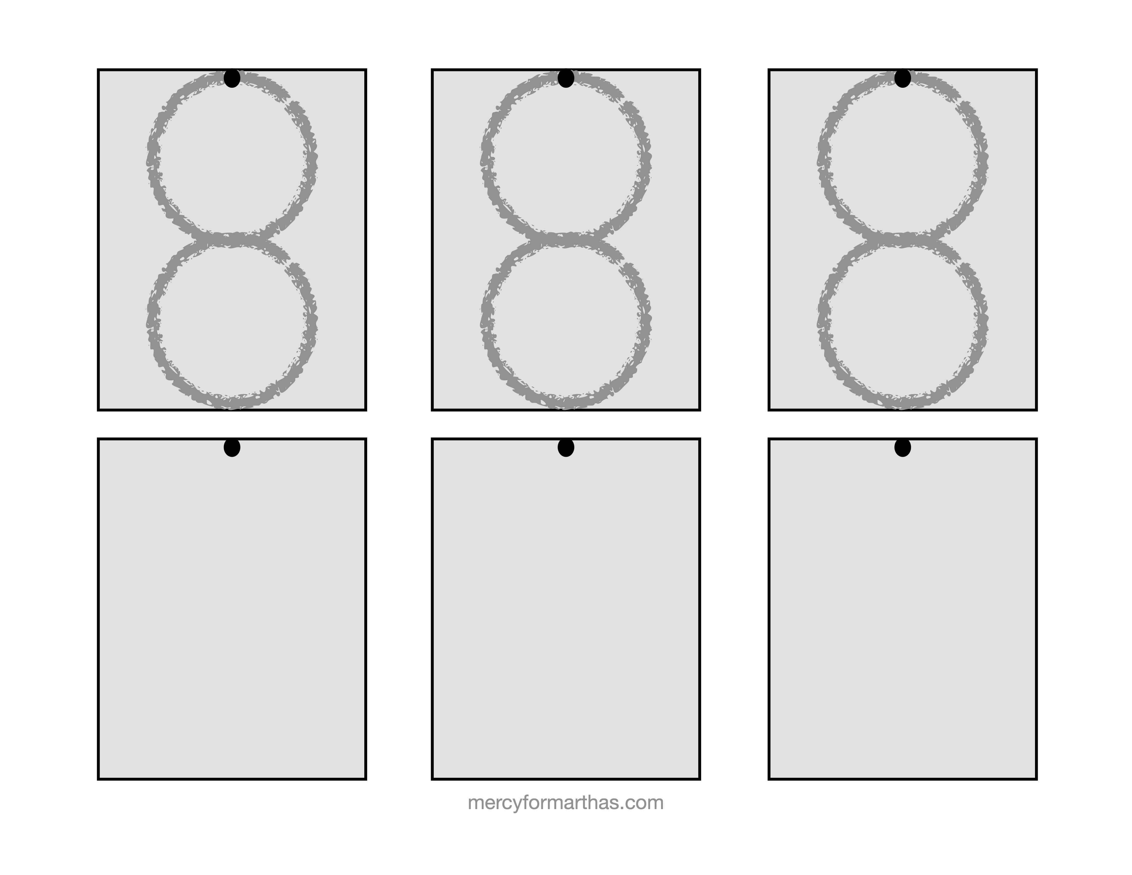 Let’s Trace Numbers ! and Block Numbers LWT Style – Mercy for Marthas