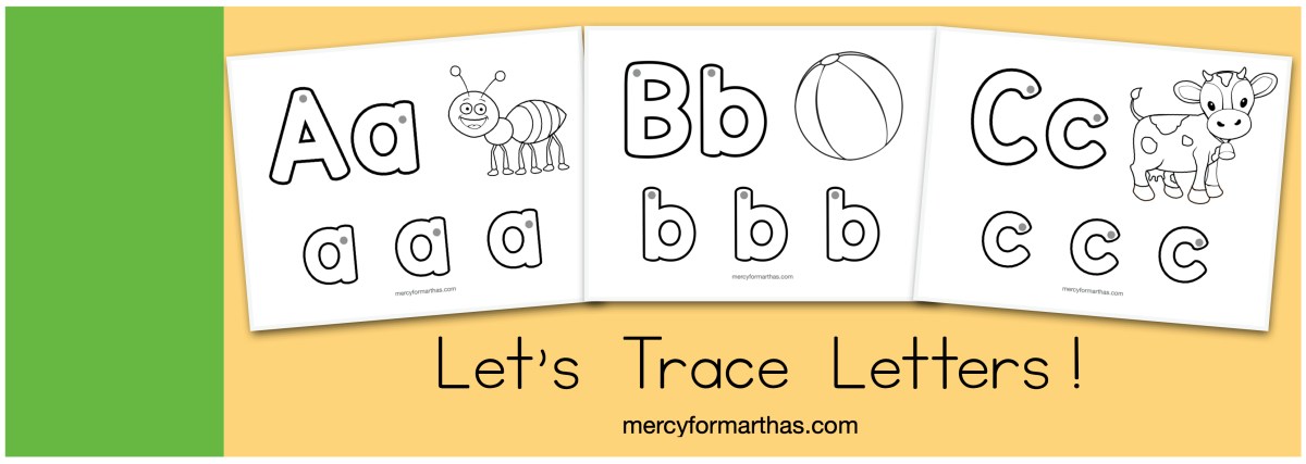 Let’s Trace Letters, Lowercase – More Handwriting Worksheets for ...