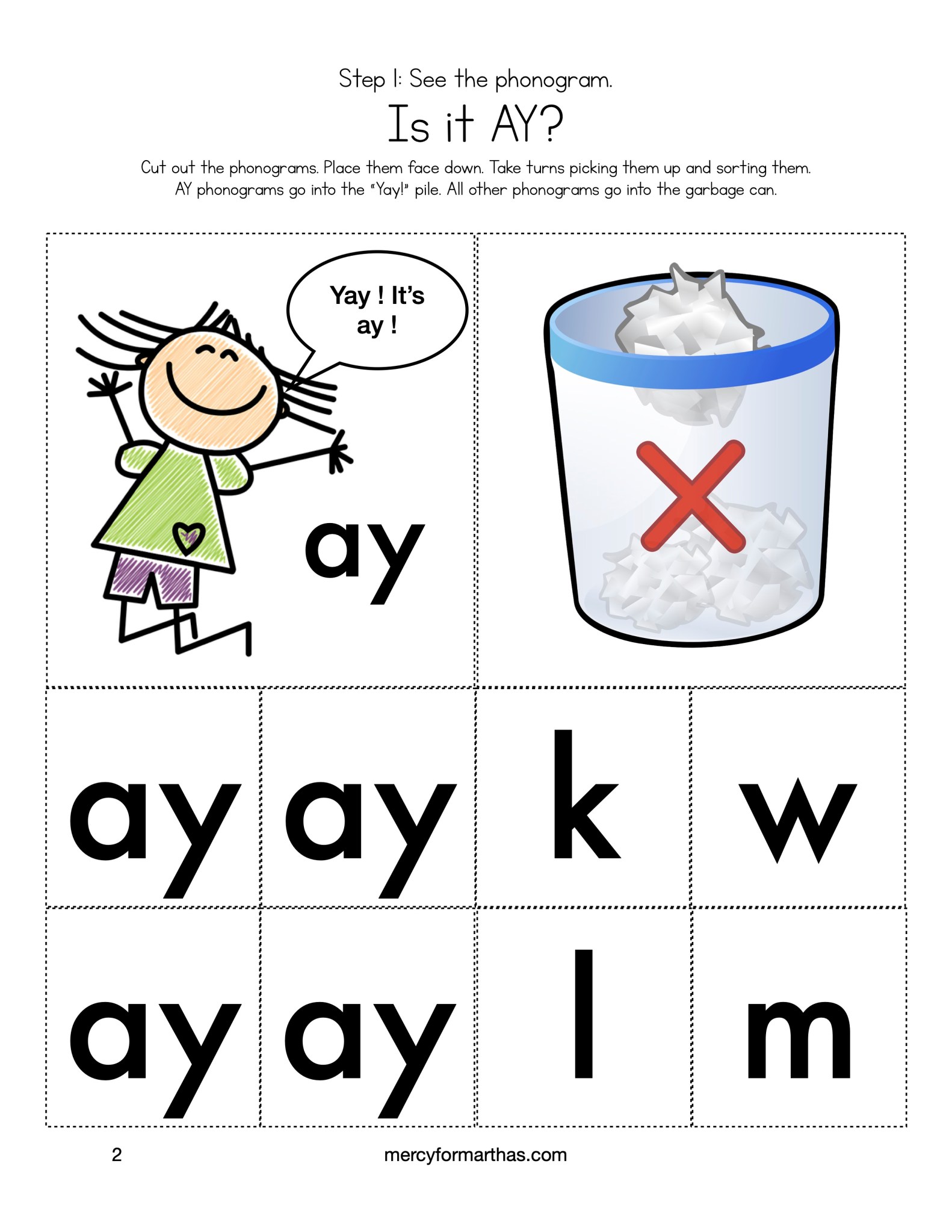 First Steps with Phonics: A FREE Phonics Workbook for Children with (or ...